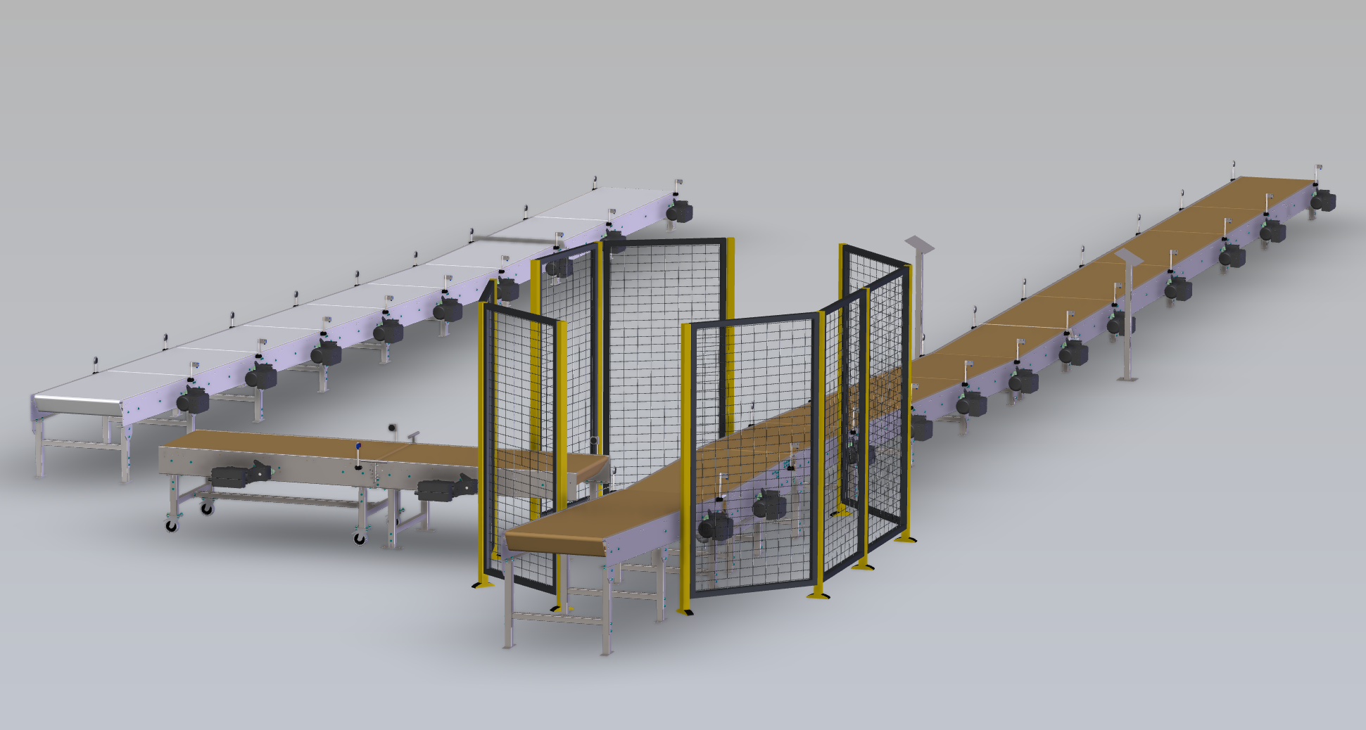 Modular Pallet Conveyor - Roltrax