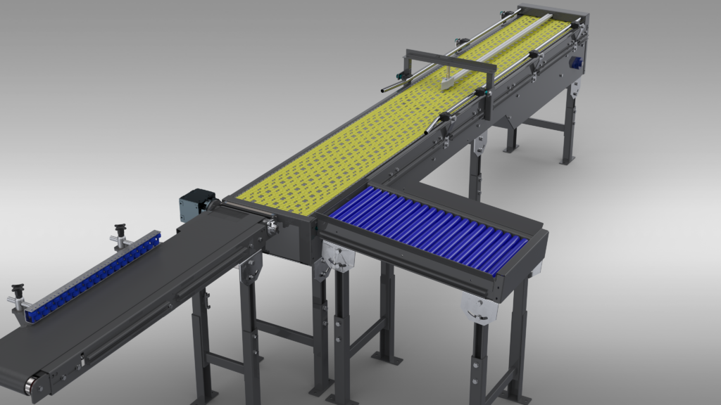 Realised box / bin transport systems - Roltrax