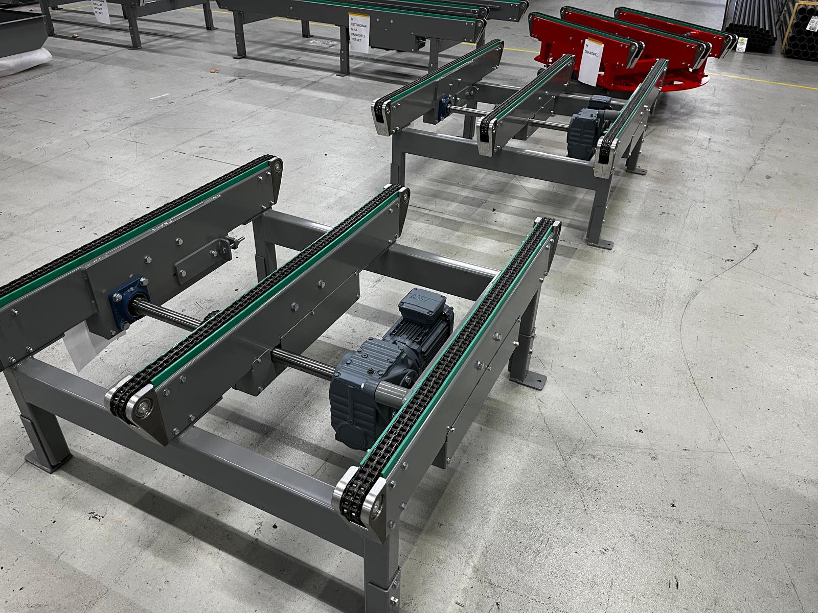 Delivered project pallet conveyors - Roltrax