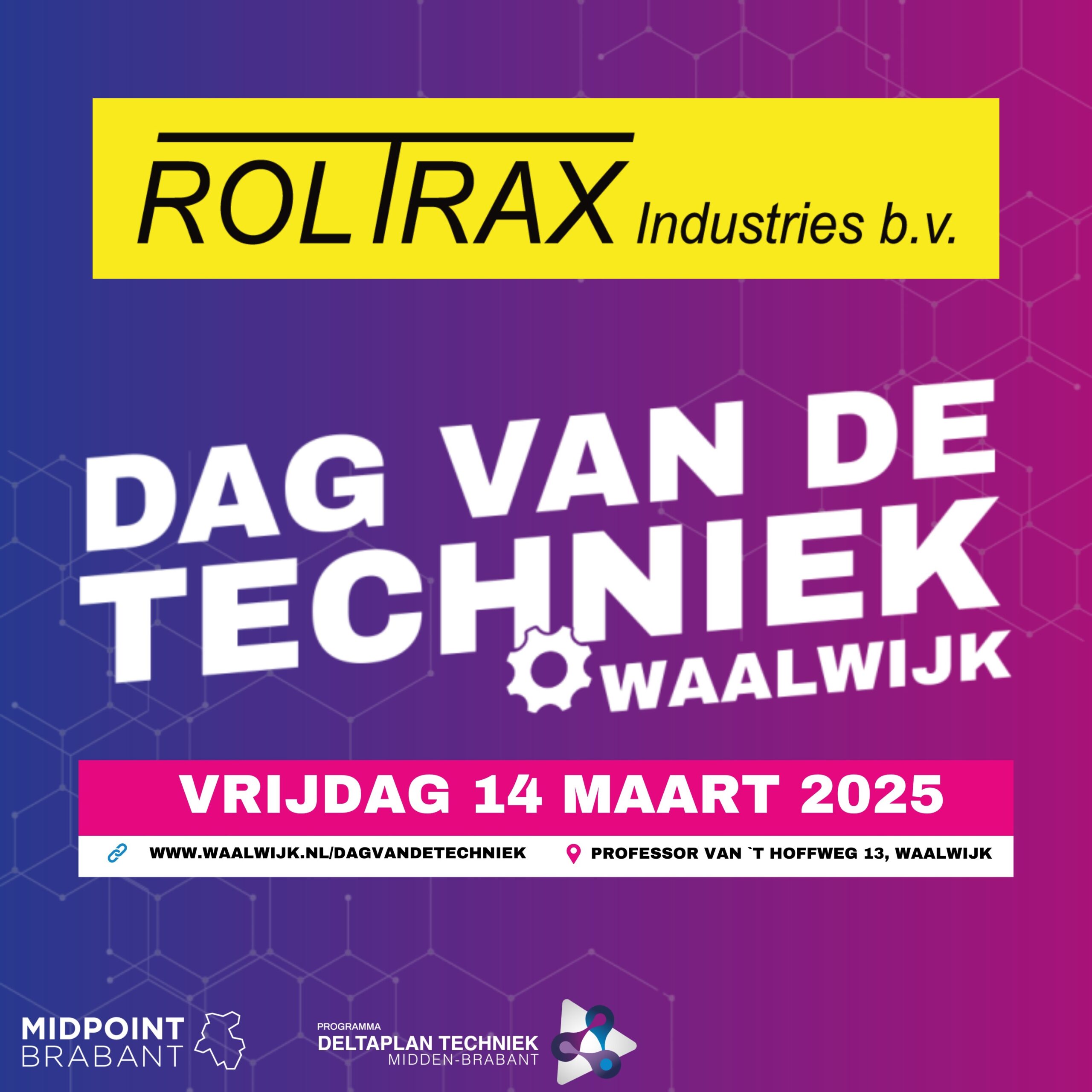 Roltrax Industries at the Day of Technology Waalwijk! 🔧⚙️ - Roltrax